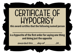 Hypocrisy is not moral failure, but moral pretending | Thinking to Believe